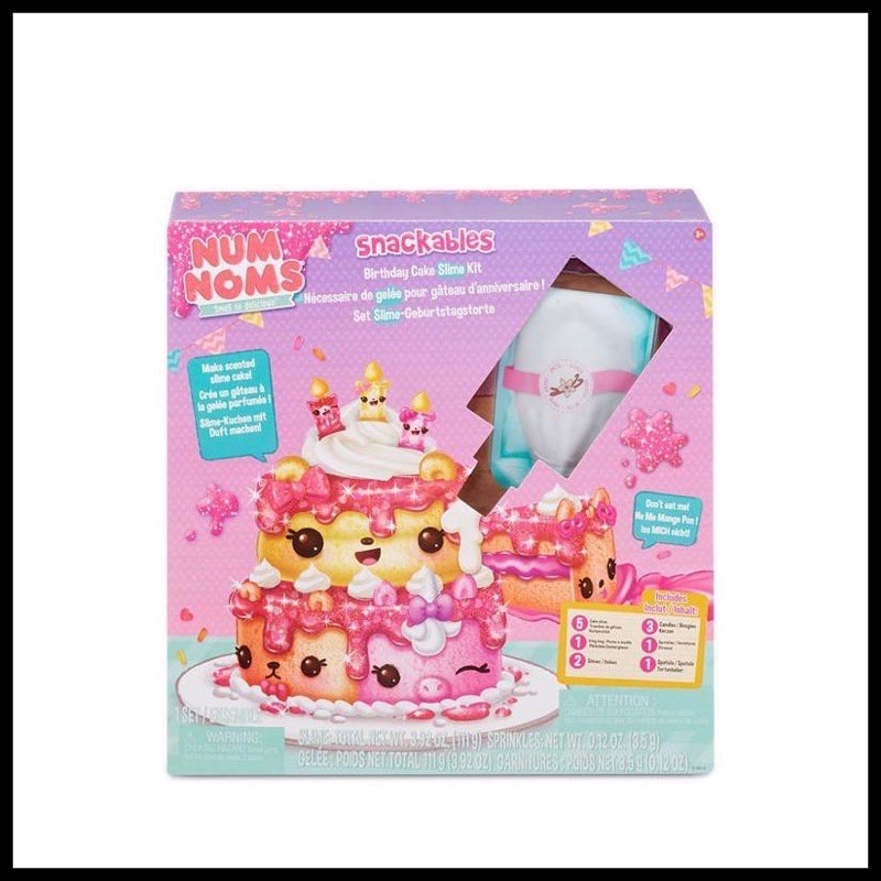Jual Num Noms Snackables Birthday Slime Kit | Shopee Indonesia
