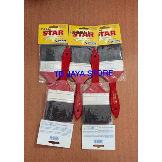 Jual KUAS CAT STAR ACE OLDFIELDS KUAS CAT BULU HITAM 3 INCH | Shopee Indonesia