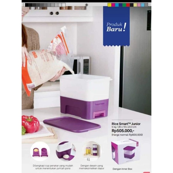 Jual rice smart 5 lt tuperware | Shopee Indonesia