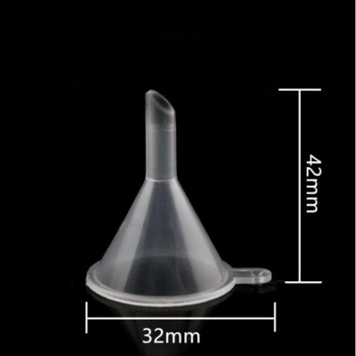 Jual corong mini plastik kecil small funnel tetes botol Essential Oil ...
