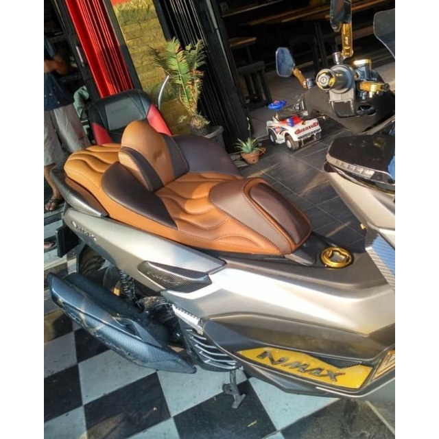 Jual jok nmax old costum model cobra berbalut bahan mb tech original ...