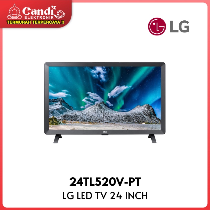 Jual LG Monitor TV LED 23,6'' HD 24 Inch 24TL520V-PT | Shopee Indonesia