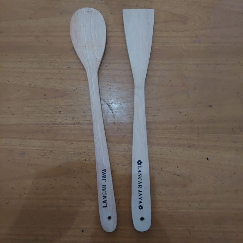 Jual Sutil / Spatula / Sendok Goreng Kayu Lancar Jaya - Dapur Karya Mdn ...