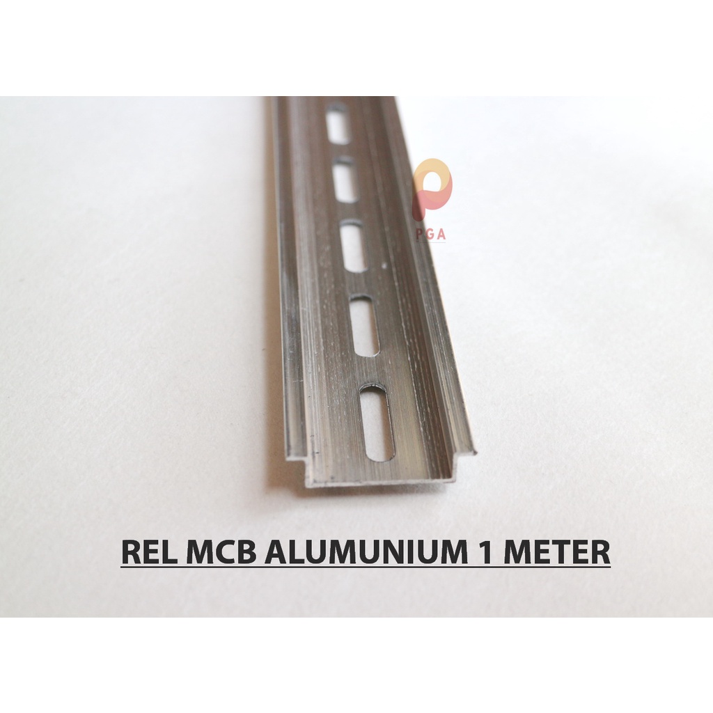Jual REL MCB ALUMUNIUM 1 METER 1 FUNGSI | Shopee Indonesia