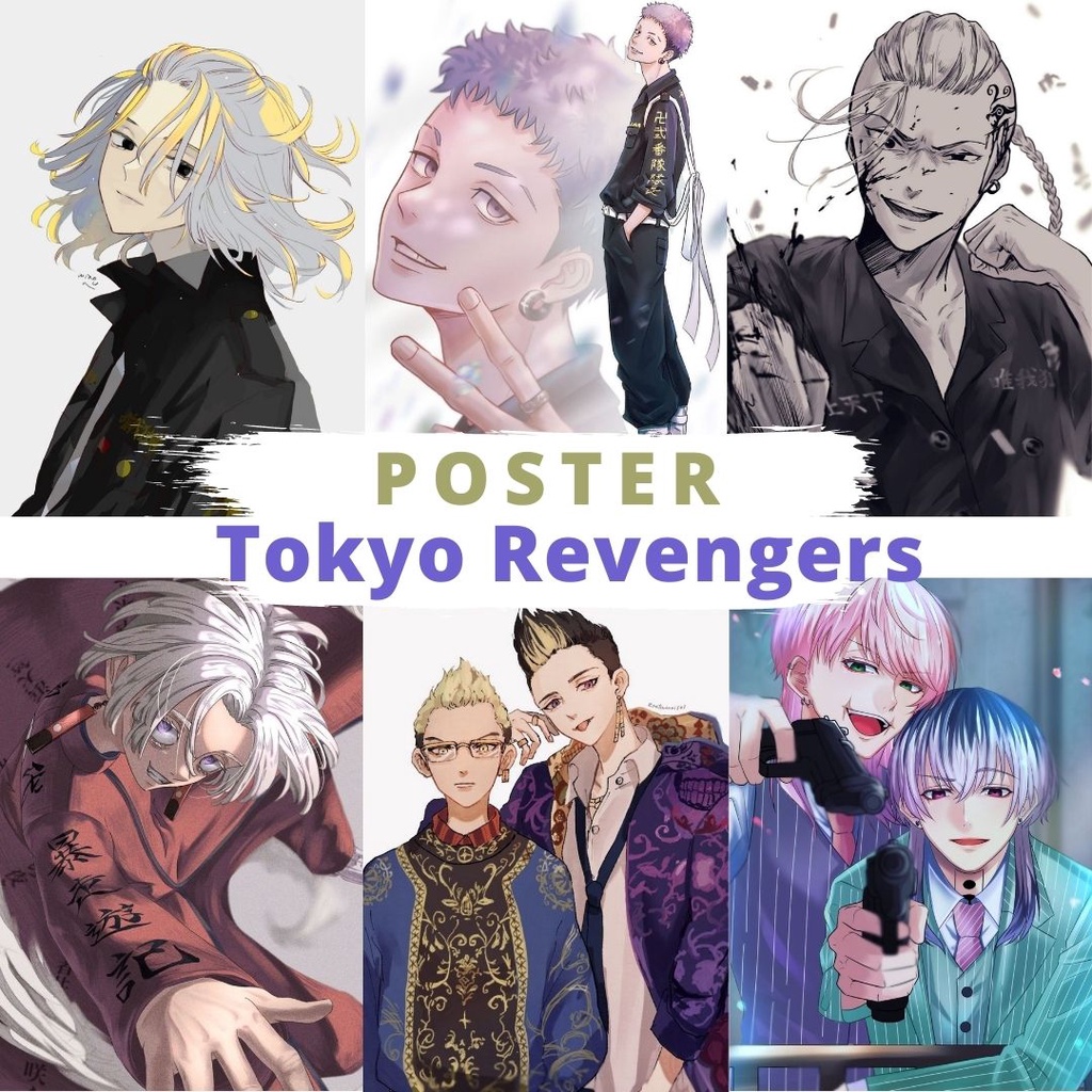 Jual Poster Anime Tokyo Revenger (Beli 12 Free 1) Bisa Custom | Shopee ...