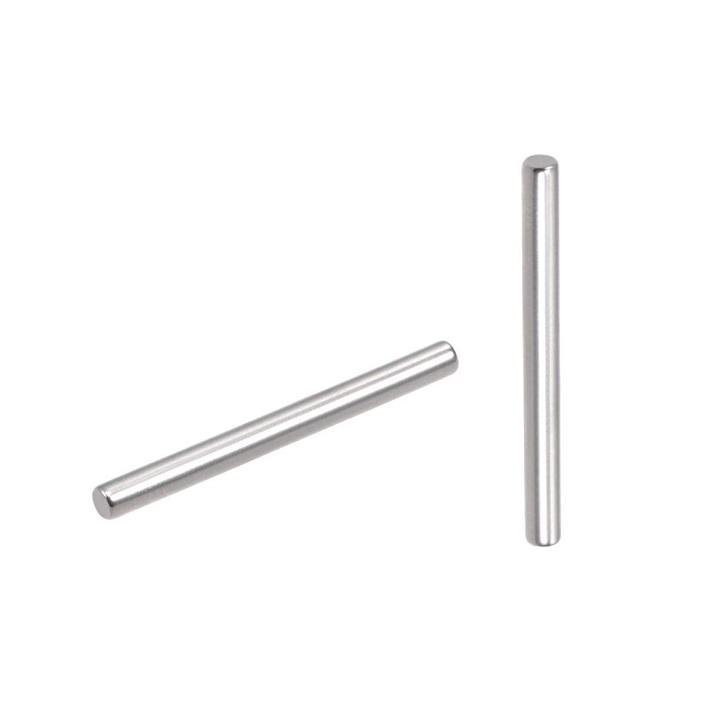 Jual 2pcs Pin Besi Dowel 2mm Panjang 30mm 3cm Steel Pin Locating Pin ...