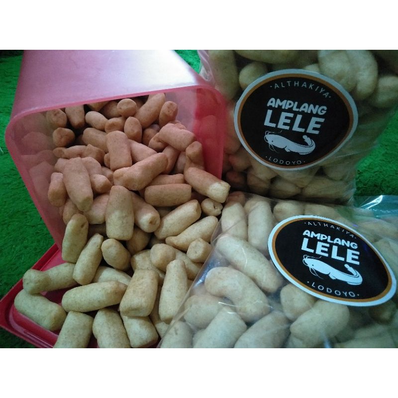 Jual Makanan Ringan Amplang ikan Lele Gurih dan Nikmat | Shopee Indonesia