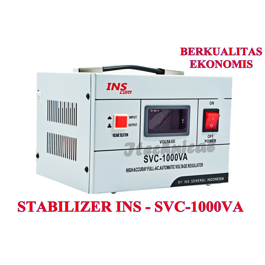 Jual Stavolt Stabilizer INS SVC 1000 Watt INSCOM | Shopee Indonesia
