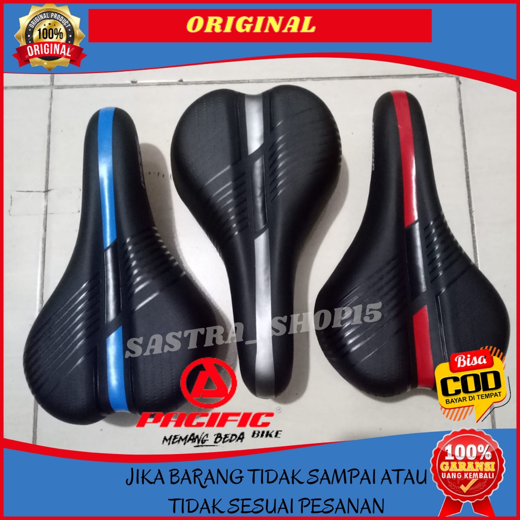 Jual Jok Sadel Saddle Sepeda Pacific Gunung Mtb Fixie Empuk Busa Tebal ...