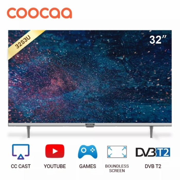 Jual TV LED COOCAA 32 inch Digital Smart TV 32S3U /32 S3U | Shopee ...