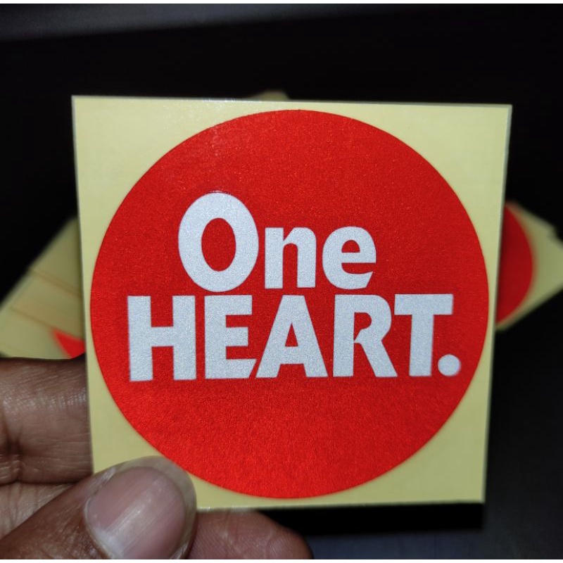 Jual STIKER ONE HEART CUTTING STIKER MOTOR HONDA ONE HEART STICKER ...