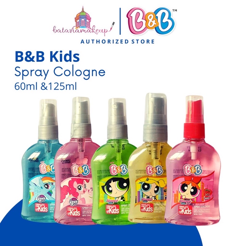 Jual B&B Kids Spray Cologne 125ml | Shopee Indonesia