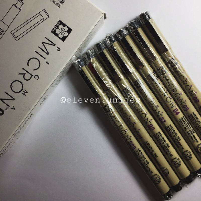 Jual PENA / DRAWING PEN MICRON SAKURA | Shopee Indonesia