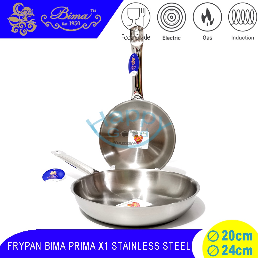 Jual BIMA PRIMA X1 | HERITANCE CLASSIC | CHEFS 20-24CM FRYPAN/PANCI ...