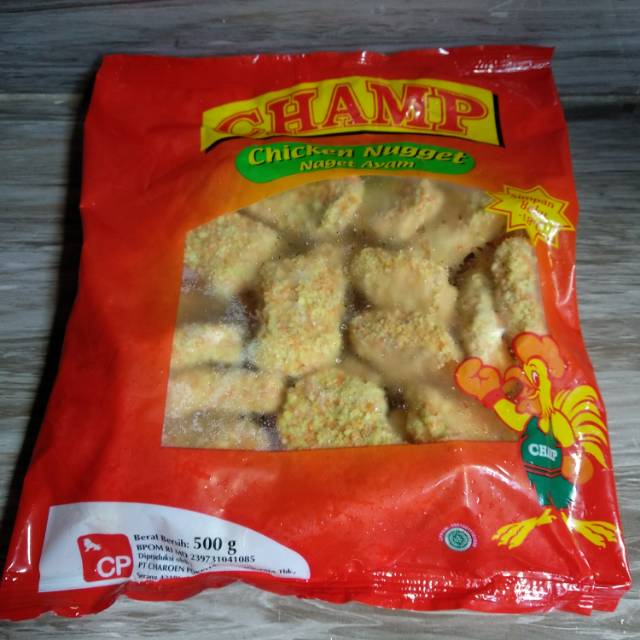 Jual Naget ayam CHAMP 500g | Shopee Indonesia