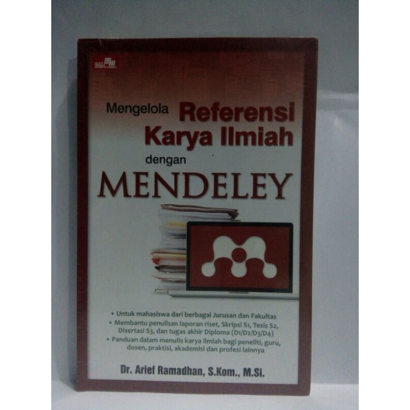 Jual buku mengelola Referensi Karya Ilmiah dengan MENDELEY | Shopee Indonesia