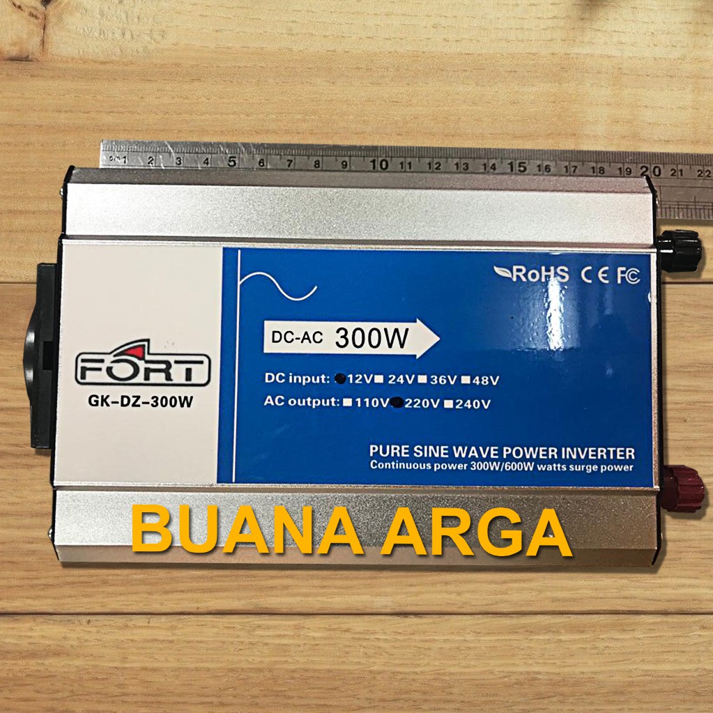 Jual Power Inverter Fort Type GK-DZ-300-12 Input 12Vdc Output 220VAC ...
