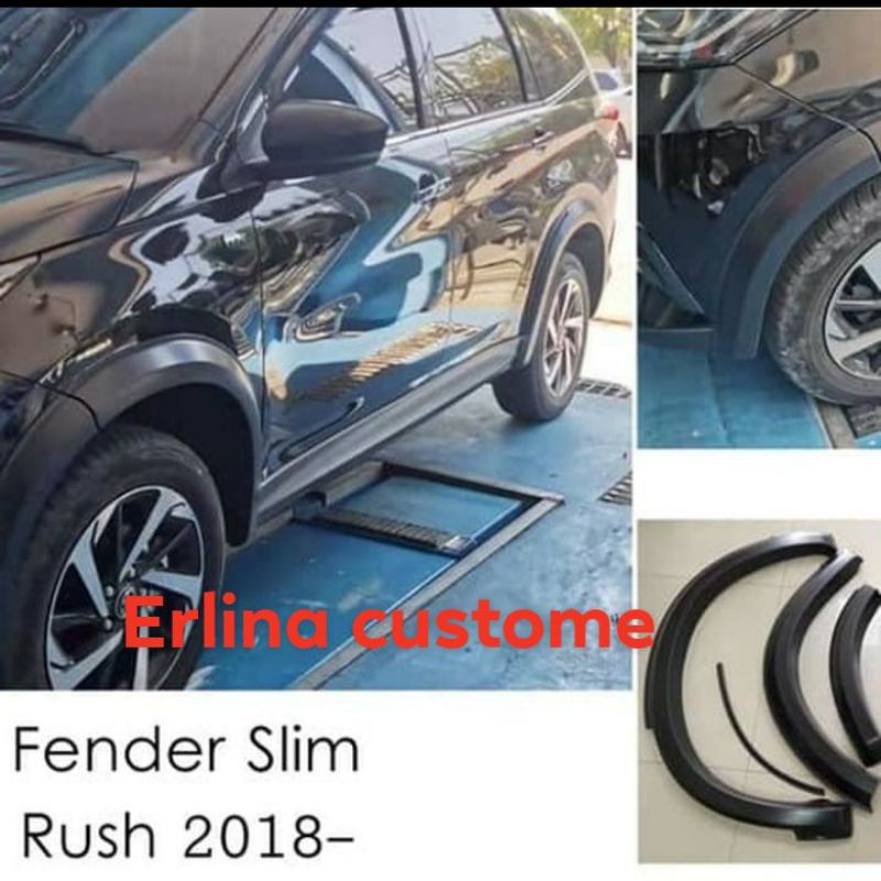 Jual over fender side samping fender Rush & Terios all new. model slim ...