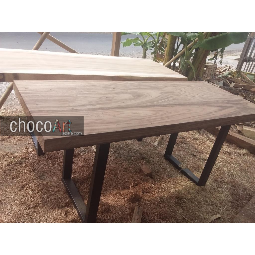 Jual Papan meja trembesi by chocoart jepara | Shopee Indonesia