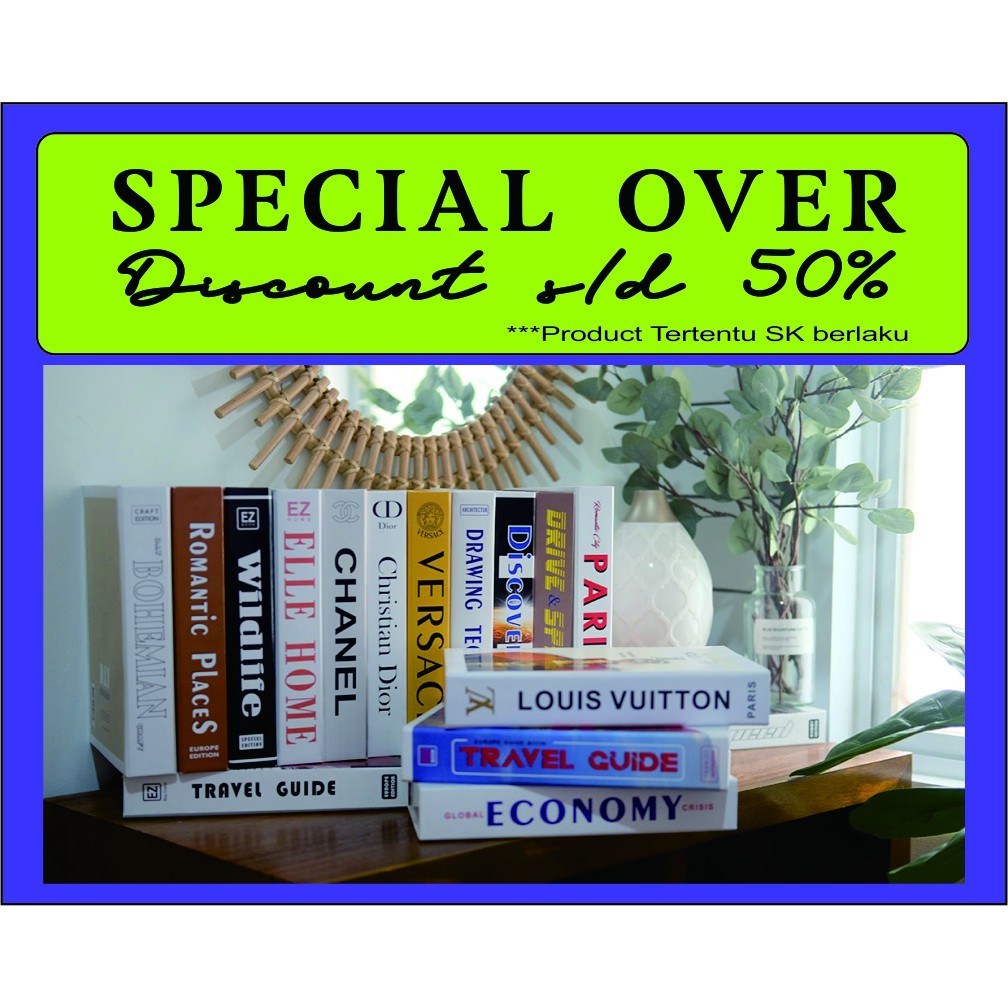 Jual DISCOUNT Dummy Book/Buku Dummy/Buku Pajangan/Buku Selfi Phot/Buku ...