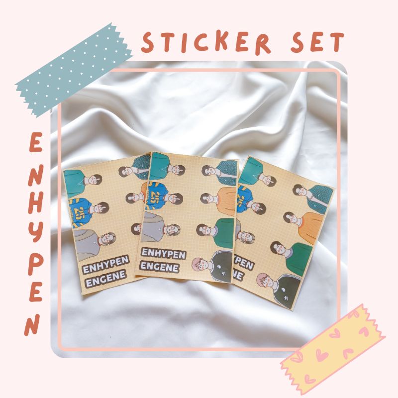 Jual ENHYPEN Sticker set | Shopee Indonesia