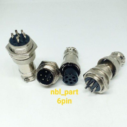 Jual Konektor besi 6pin (cb 6p) | Shopee Indonesia