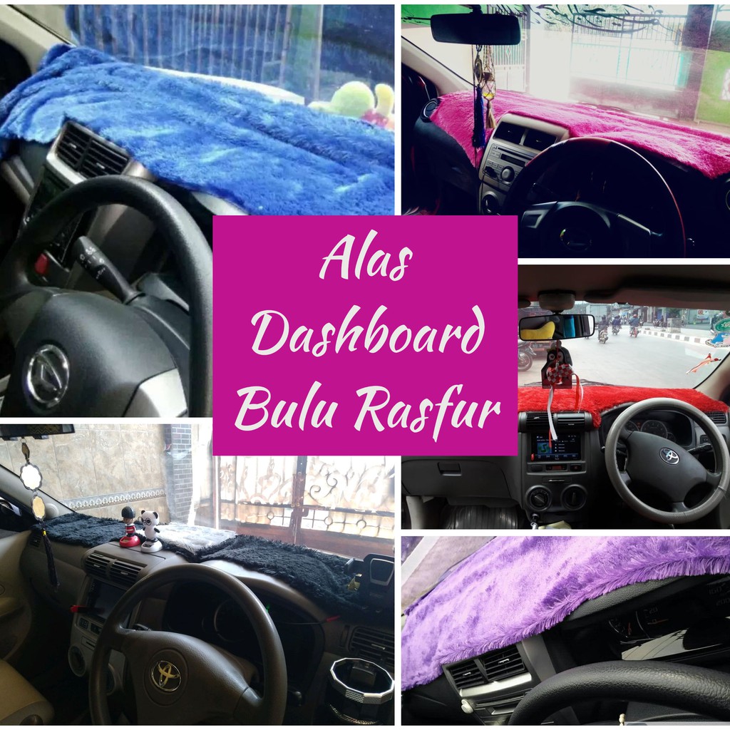 Jual Alas Cover Dasboard Mobil Bulu Rasfur Taplak Alas Meja 150 x 50 cm ...