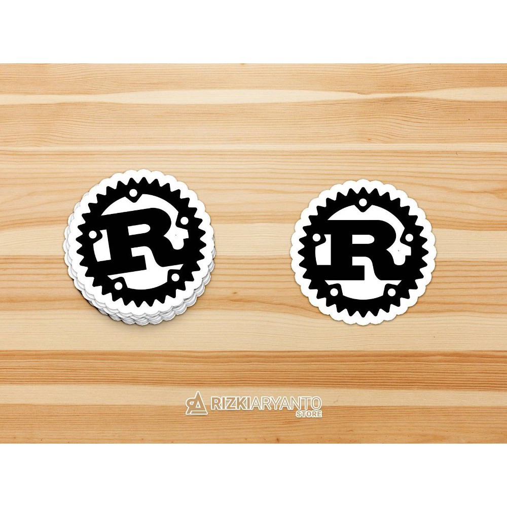 Jual Sticker - Stiker Logo Rust without Wordmark untuk PC Laptop HP dll ...