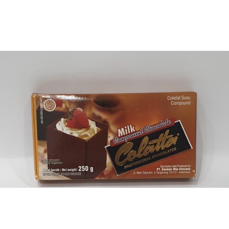Jual COLATTA MILK COMPOUND 250 GR | Shopee Indonesia