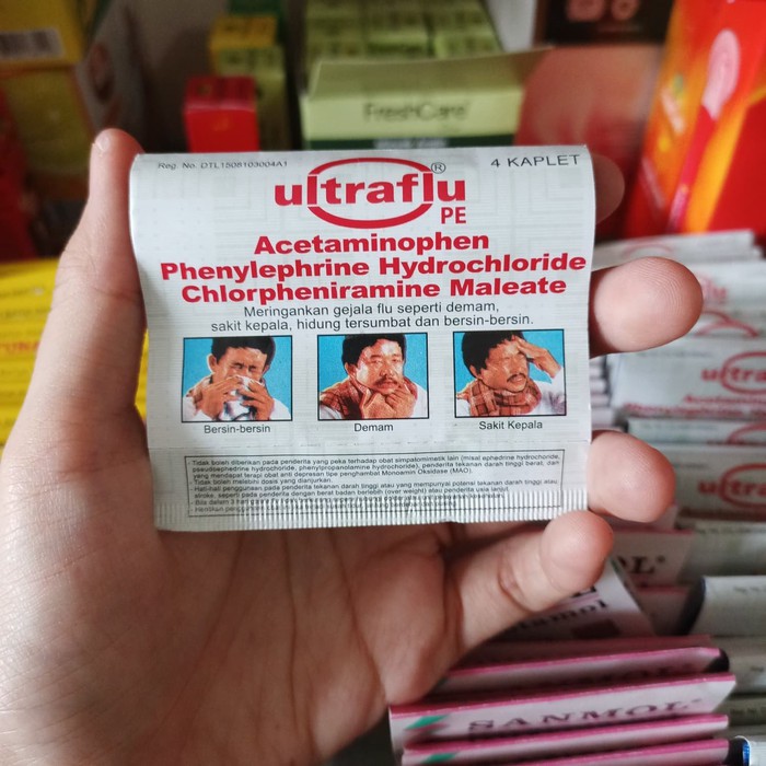 Jual Ultraflu PE 4 Kaplet | Shopee Indonesia