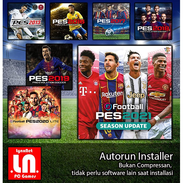 Jual Pro Evolution Soccer (PES) Collections - PC DVD Game | Shopee ...