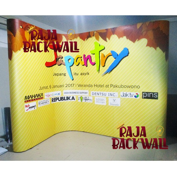 Jual Backwall Backdrop Pameran Tipe L ( 1 L 2 ) | Shopee Indonesia