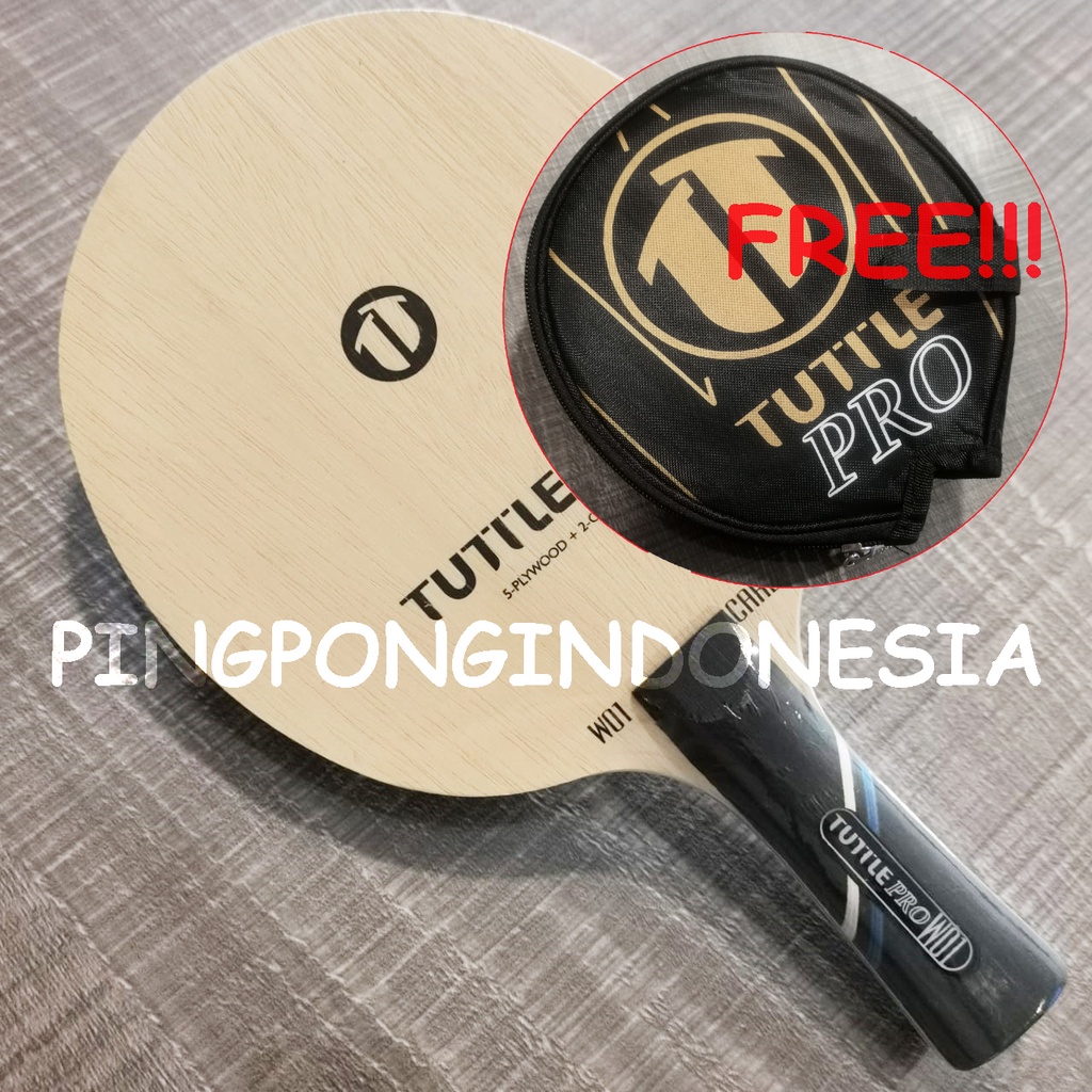 Jual Tuttle PRO W01 Carbon-Kayu Blade Pingpong Bet Bat Tenis Meja OFF W-01 | Shopee Indonesia