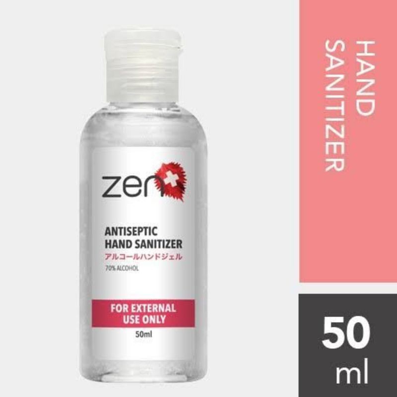 Jual zen hand sanitizer 50ml | Shopee Indonesia