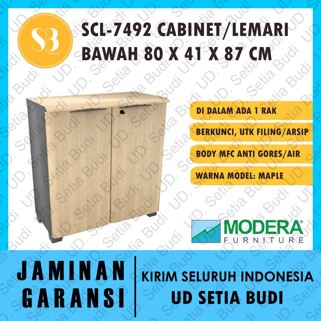 Jual Lemari Arsip / Filing Cabinet + Pintu Modera SCL-7492 S-Class ...