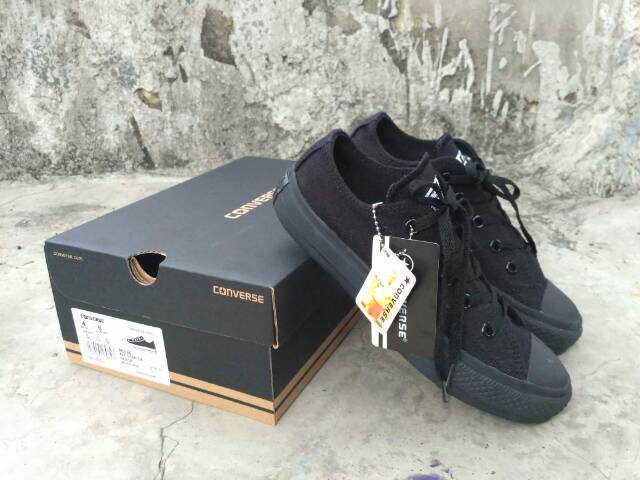 Jual SEPATU CONVERSE CHUCK TAYLOR ALL STAR HITAM PRIA WANITA KASUAL ...