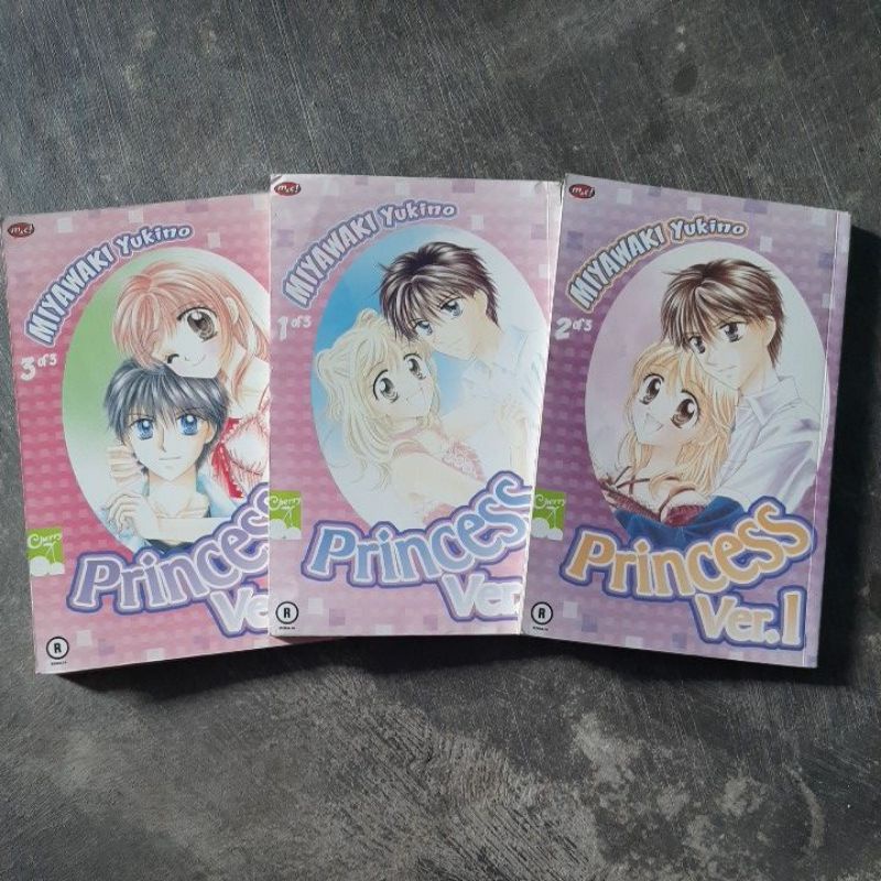Jual Komik Princess ver 1 (Set 3 buku) by Miyawaki yukino | Shopee ...
