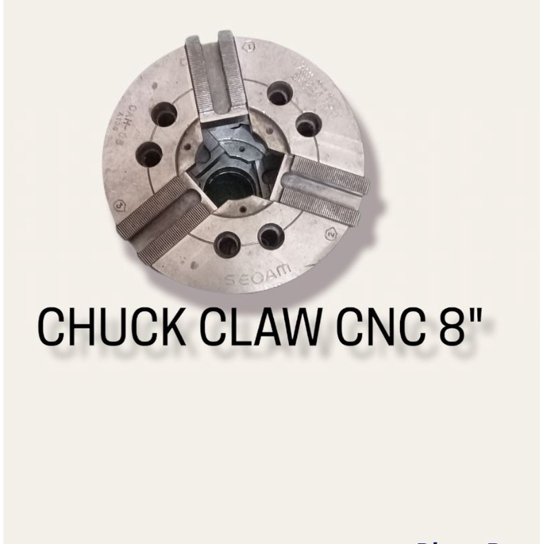 Jual CHUCK CLAW CNC 8 INCHI | Shopee Indonesia