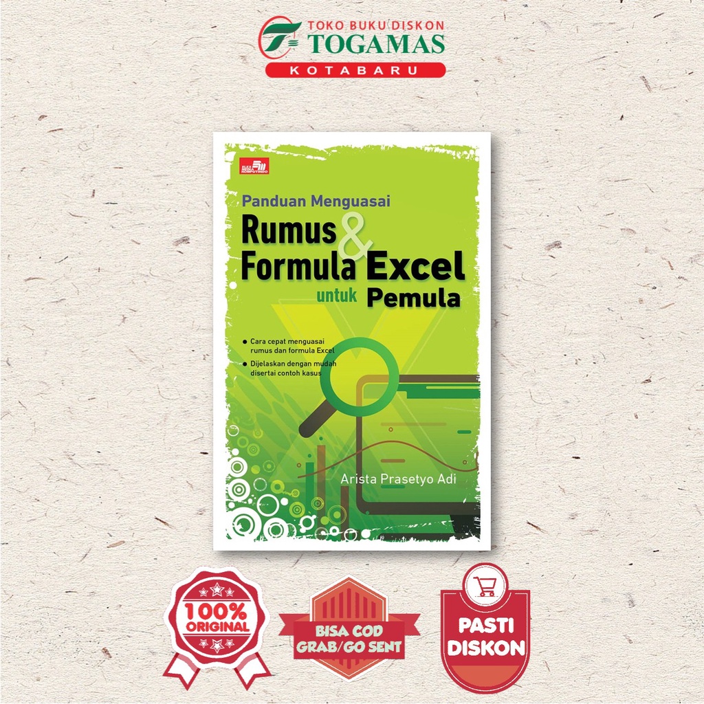 Jual Rumus And Formula Excel Untuk Pemula Arista Prasetyo Adi Shopee Indonesia