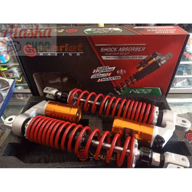 Jual SHOCKBREAKER Tabung SCARLET ADV 150(NOS TECH) | Shopee Indonesia
