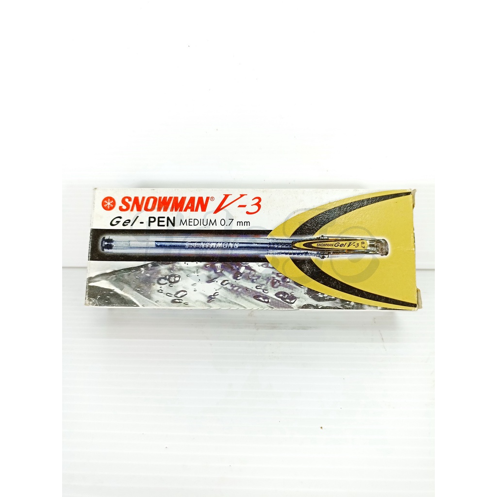 Jual BOLPOIN/PULPEN GEL SNOWMAN V3 0.5 MM | Shopee Indonesia