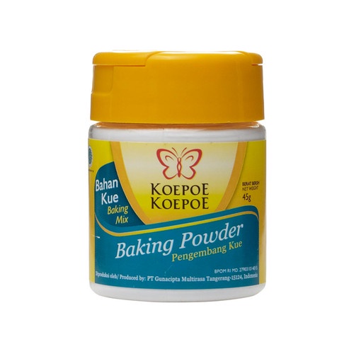Jual Baking Powder Koepoe Koepoe Pengembang Kue 45G | Shopee Indonesia