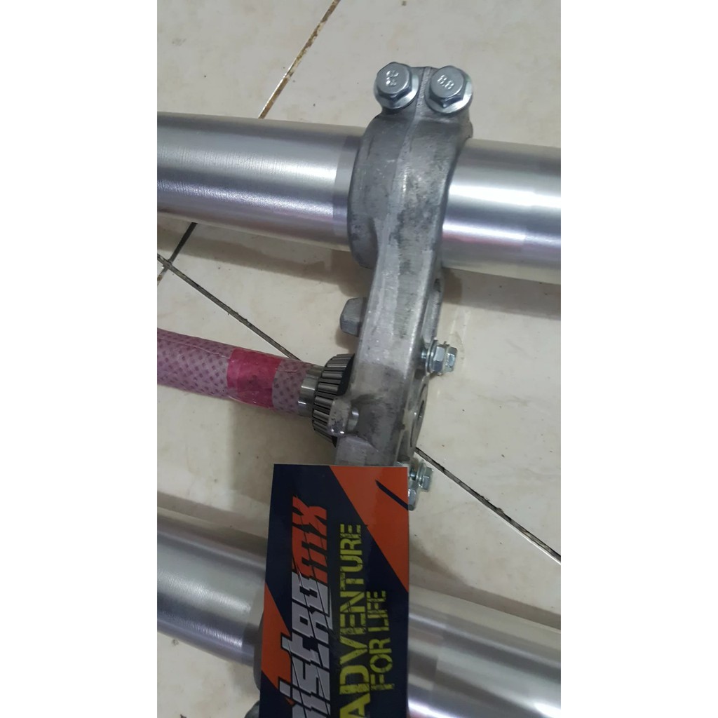 Jual USD KX SHOCKBREAKER DEPAN KX 85 Thailand Silver Gold pnp klx 150 ...