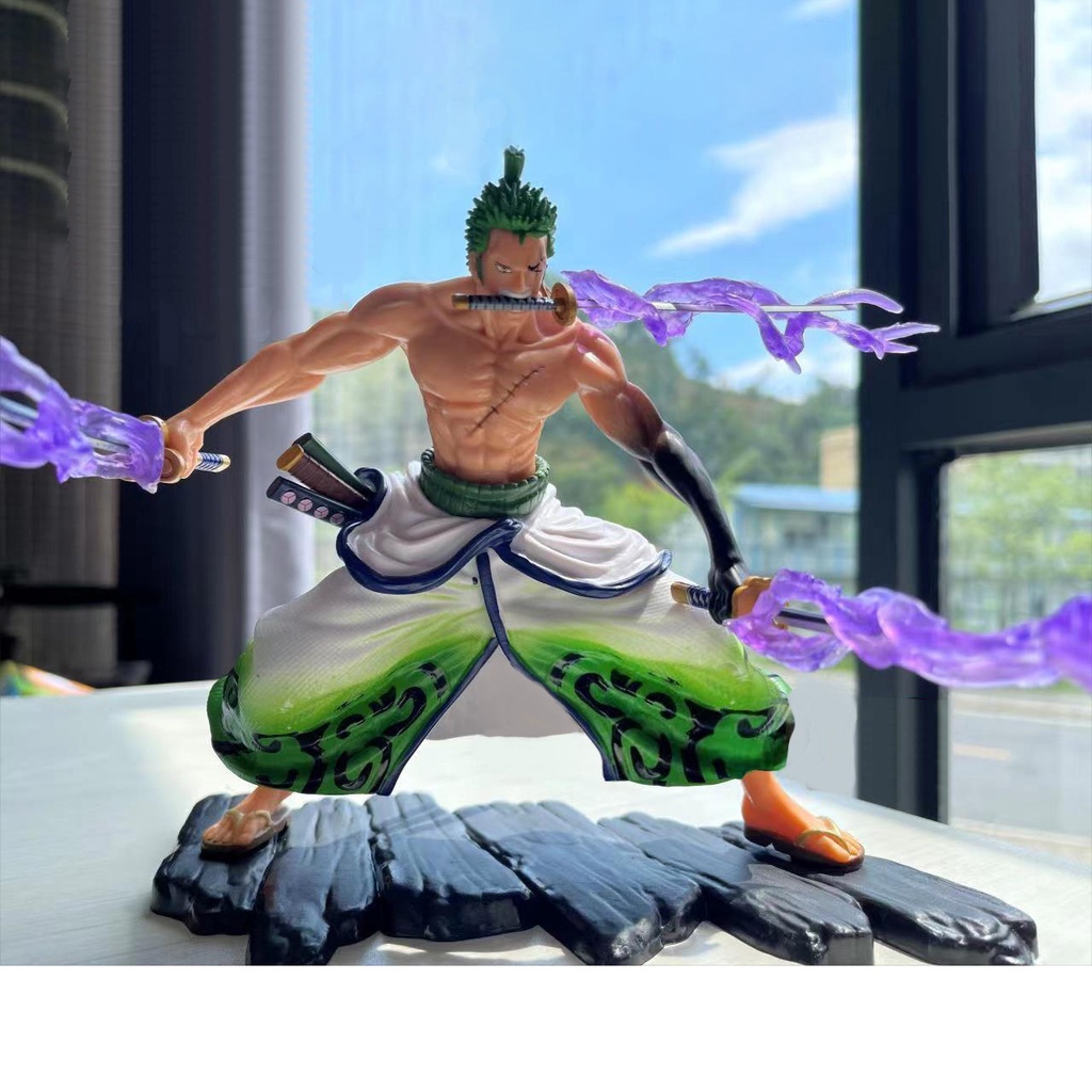 Jual Mainan Action Figure Anime One Piece Roronoa Zoro / Anime Figure ...