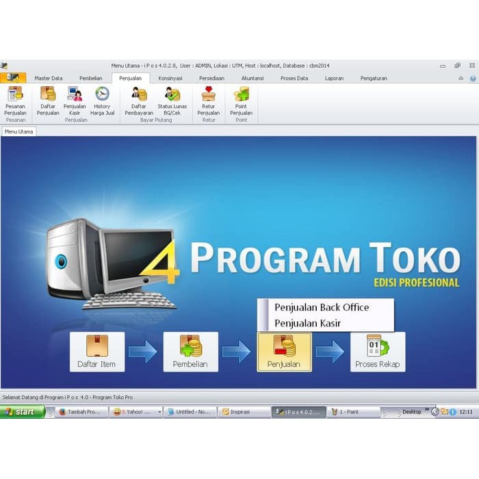 Jual PROGRAM KASIR IPOS 4.0 EDISI PROFESIONAL (GENUINE) | Shopee Indonesia