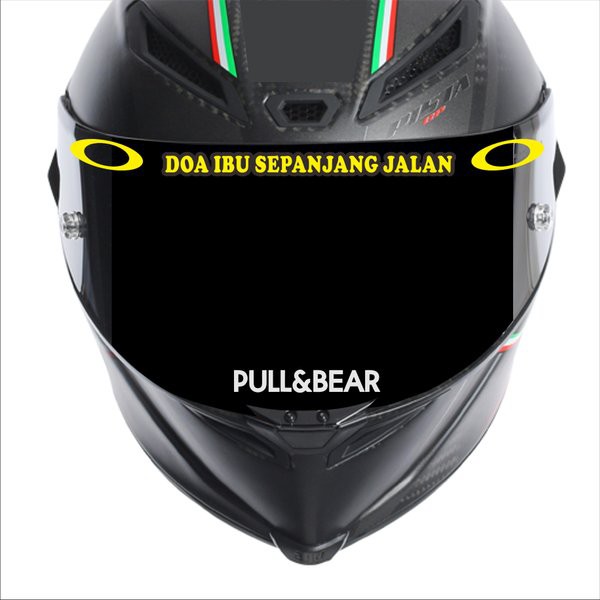 Jual CUTTING STIKER STICKER HELM TULISAN DOA IBU | Shopee Indonesia