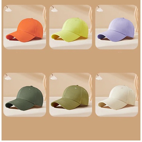 Jual TOPI BASEBALL CAP POLOS PRIA WANITA DEWASA BISBOL CEWEK COWOK ...