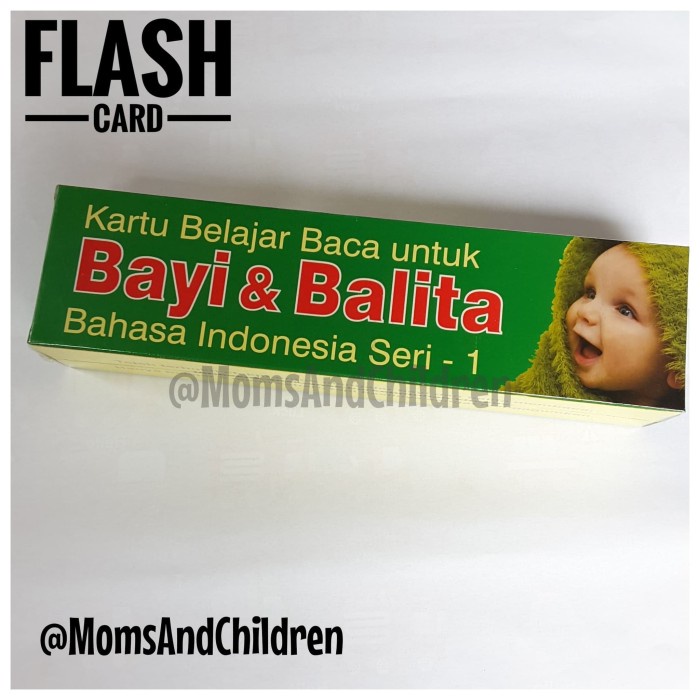 Jual Promo Bulan Ini Flashcard Kartu Belajar Membaca - Seri 1 Murah ...