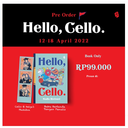 Jual HELLO CELLO,HILMY MILAN,HOW TO RESPECT...NADIA RISTIVANI(BUKUNE ...