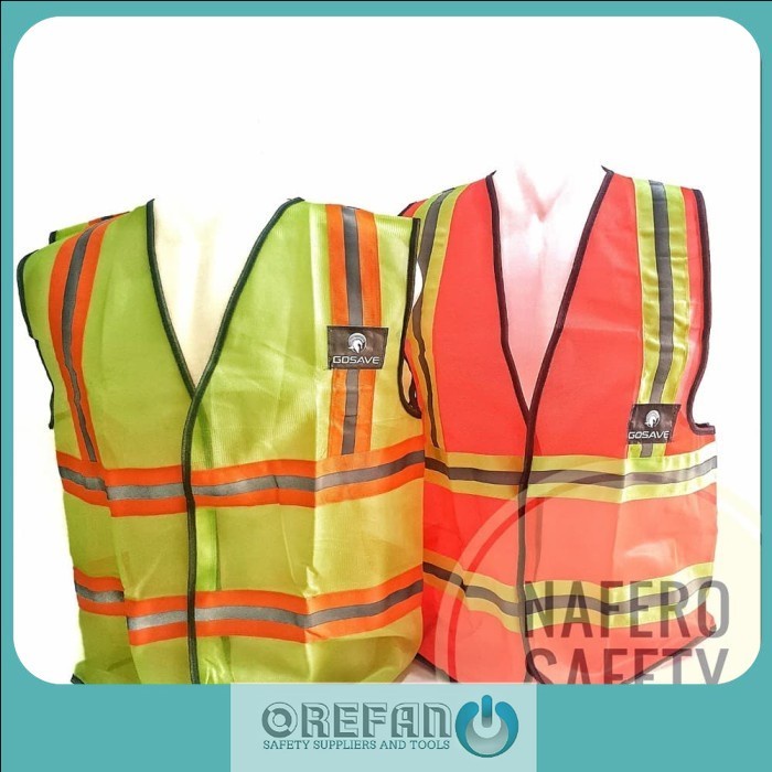 Jual ROMPI SAFETY PROYEK APD K3 BAHAN POLYESTER KOMBINASI | Shopee ...
